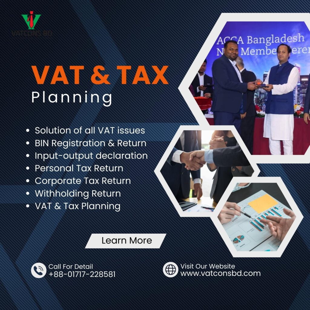 About Us - VATCONS BD Is The Reliable Organization For VAT-1